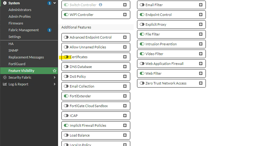 FGT FortiGuard Filter Rating Servers option not visible in the GUI - c3 ...
